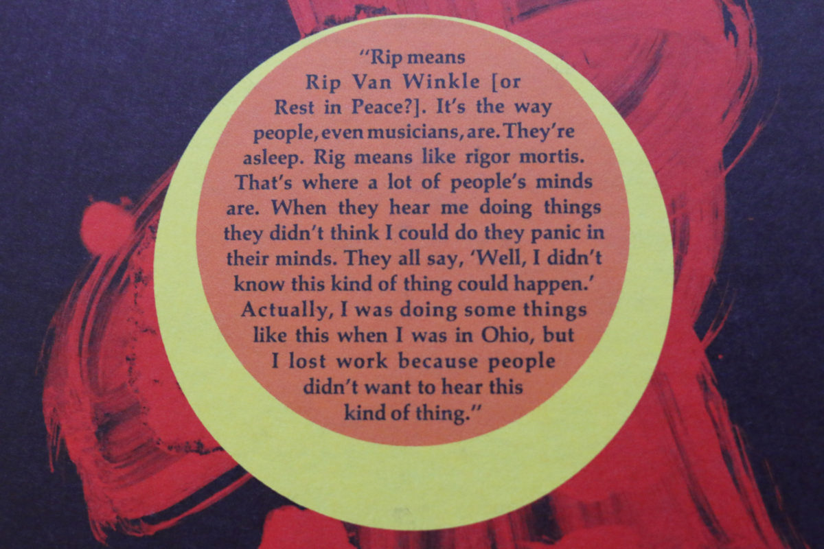 Dig Deep: Rahsaan Roland Kirk – Rip, Rig & Panic – Limelight (1965 ...